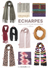 Echarpe: veja como usar esse acessório para valorizar o seu look