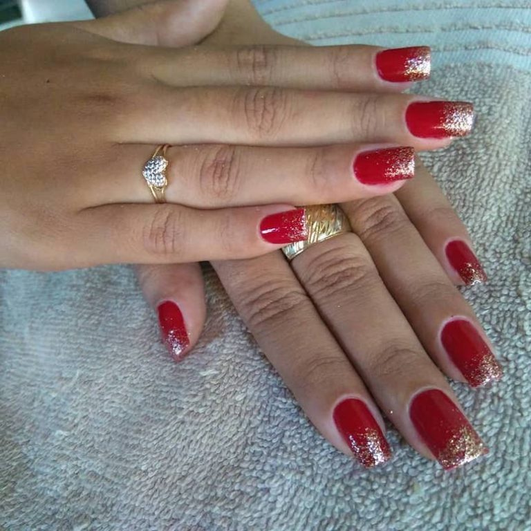 40 unhas decoradas vermelhas que são sexy e elegantes