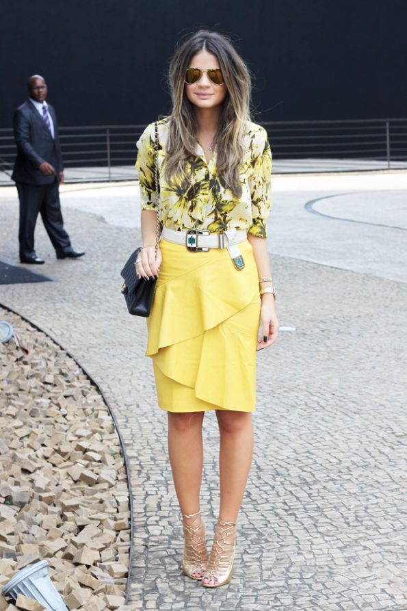 Como usar amarelo: confira 20 looks que farão você amar a cor