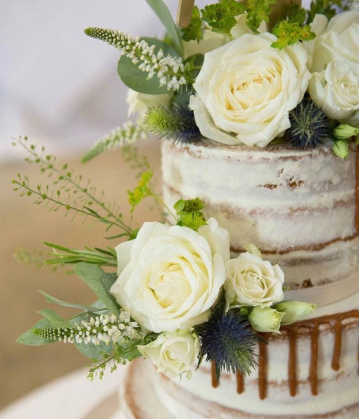 70 fotos de bolo de casamento simples que são pura doçura