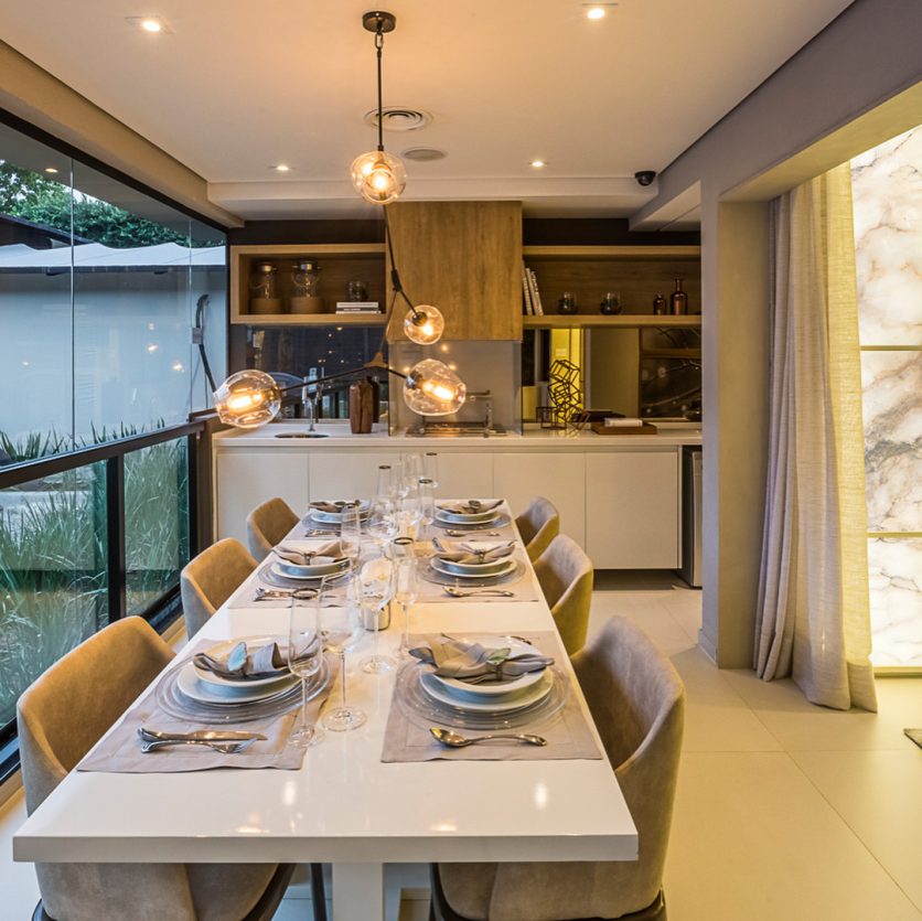 Varanda gourmet: 110 espaços diferentes para você se inspirar