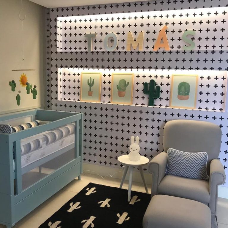 Quarto de bebê masculino: 70 ideias que são uma fofura