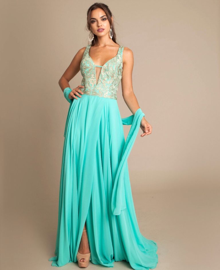 Vestido azul Tiffany: 80 maneiras de usar essa cor vibrante e sofisticada