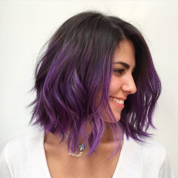 Cabelo roxo: 60 ideias, produtos e como conquistar esse tom estiloso