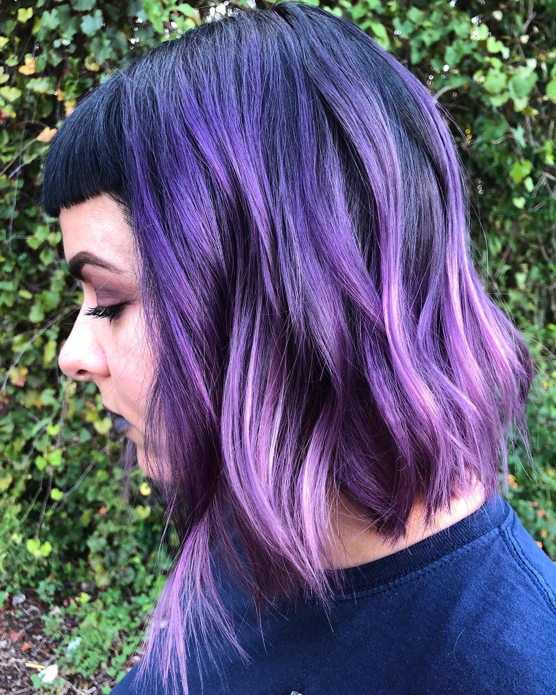 Blog da Sofia: Cabelo roxo: dicas e inspirações para chegar nessa cor ...