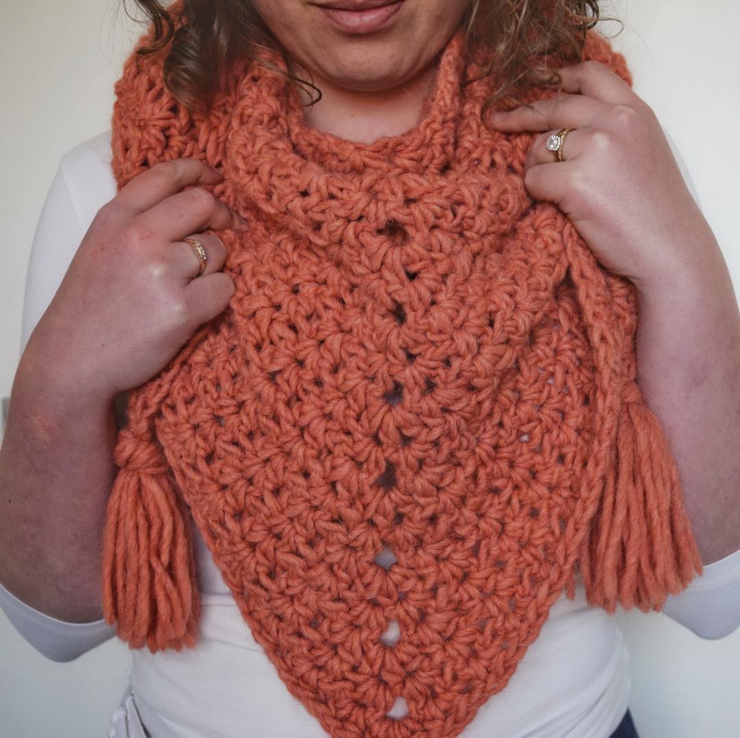 Blog da Sofia: Cachecol de crochê: passo a passo e 40 modelos para se ...