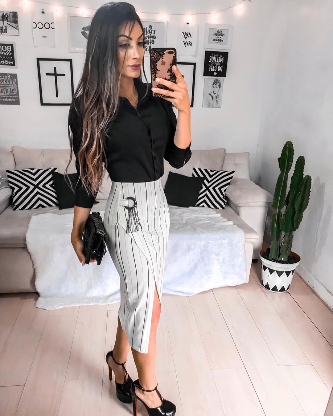 Saia midi justa: 60 modelos diferentes para arrasar no look