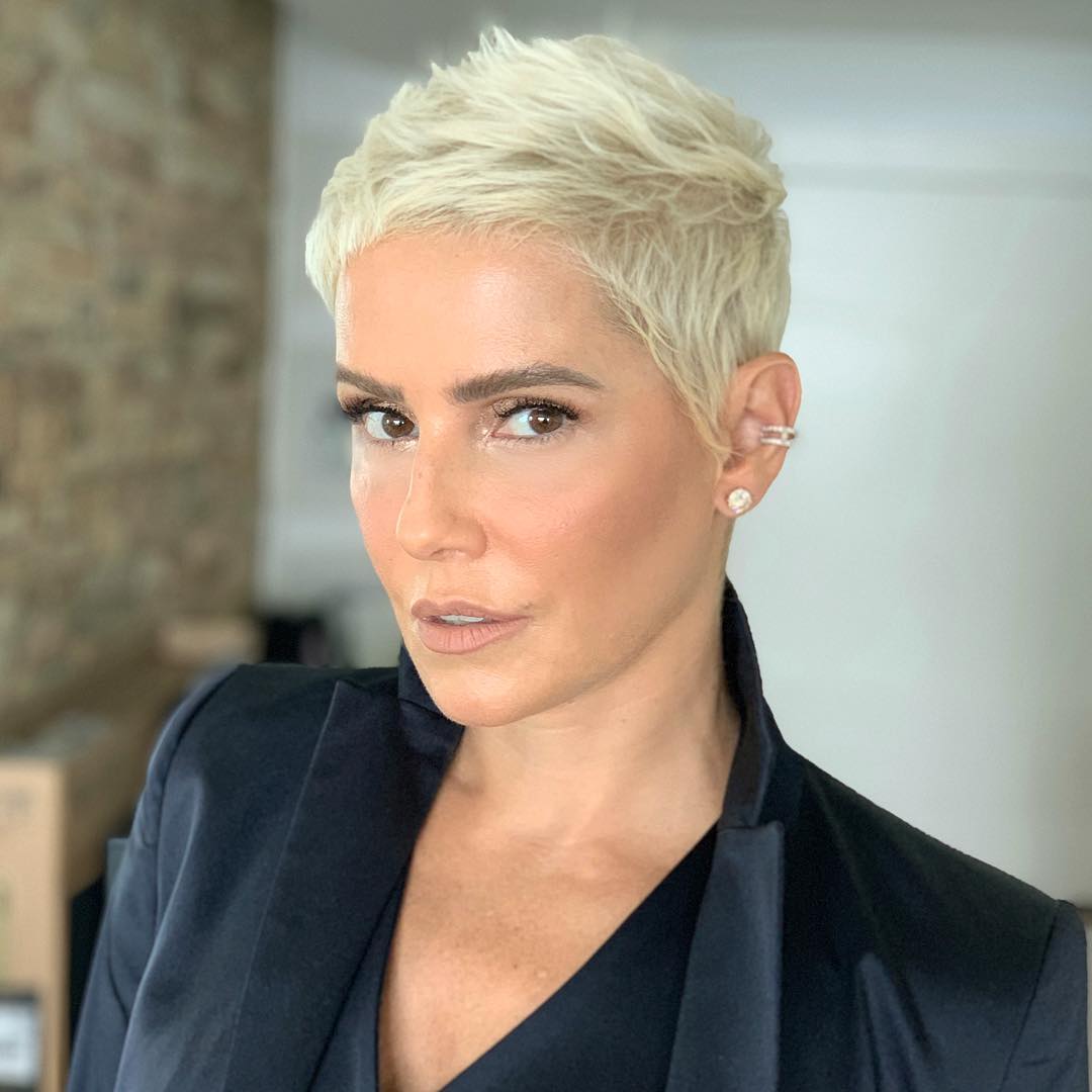 Quimica Da Gabi Cabelo Curto Platinado Cuidados Dicas E Ideias Dessa