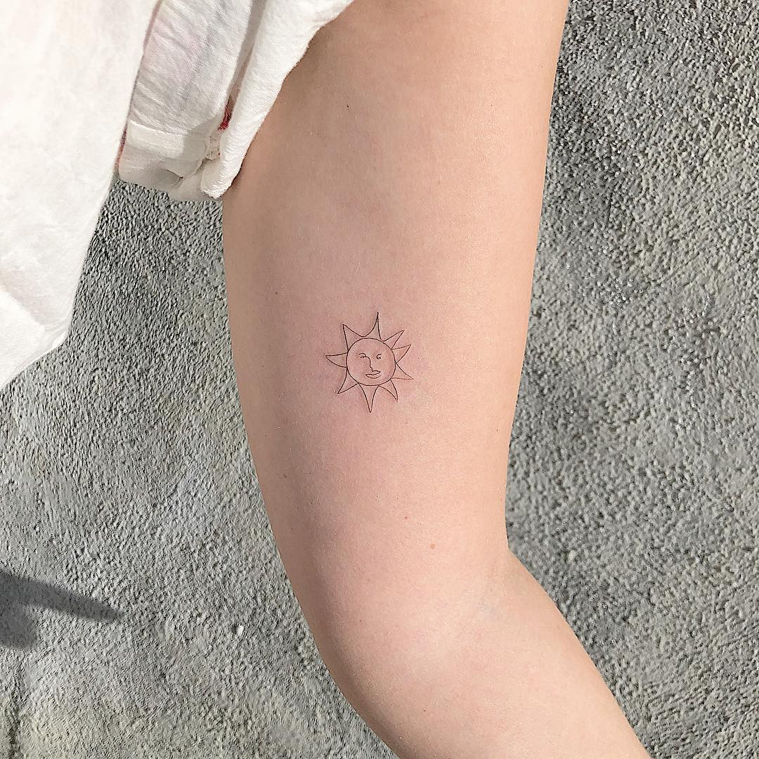Tatuagem de Sol: 62 imagens para você se inspirar e fazer a sua