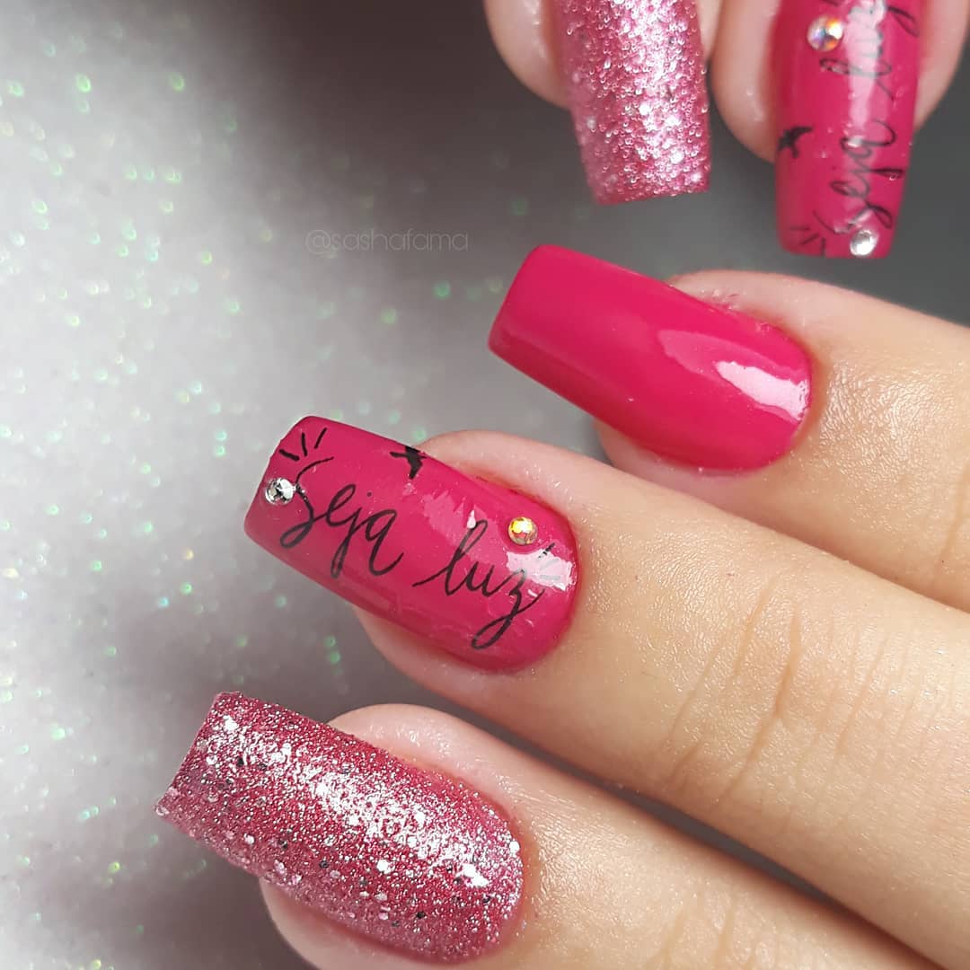 Unhas de gel decoradas: 50 ideias impecáveis para se apaixonar