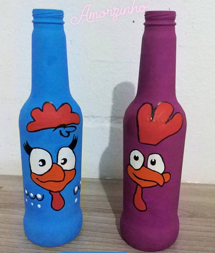 Garrafas decoradas: 100 fotos e tutoriais para enfeitar qualquer ambiente