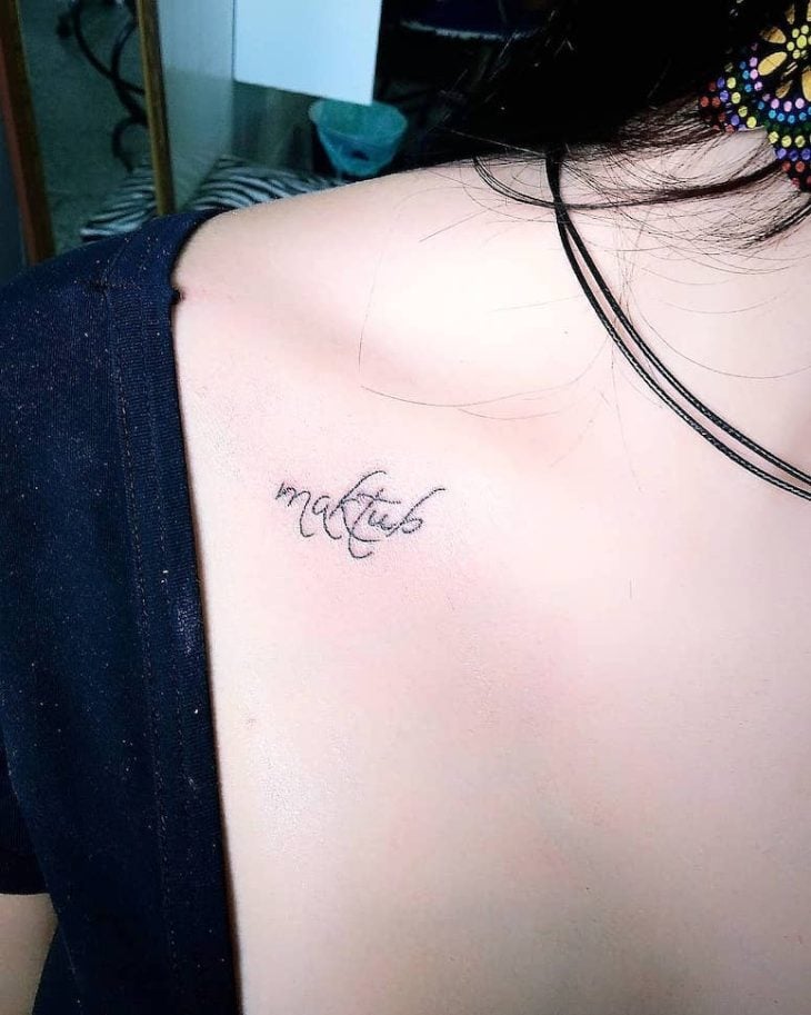 Tatuagem Maktub: 60 imagens inspiradoras e seu significado