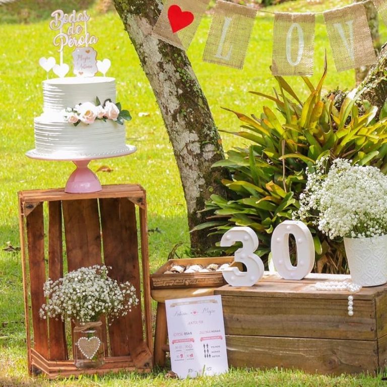 Bodas de pérola: dicas para celebrar 30 anos de uma união preciosa