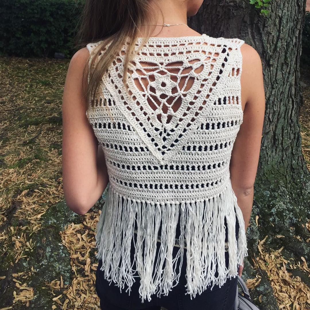 Colete de crochê: 85 modelos e tutoriais para fazer o seu