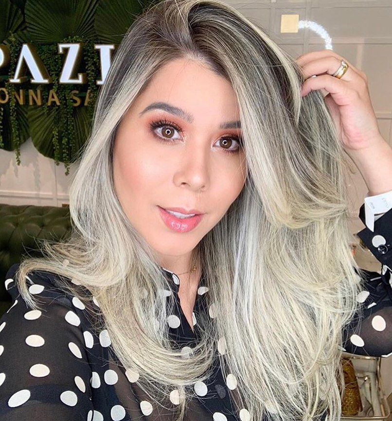 Quimica da Gabi: Mechas platinadas: inspirações e tutoriais que estão ...