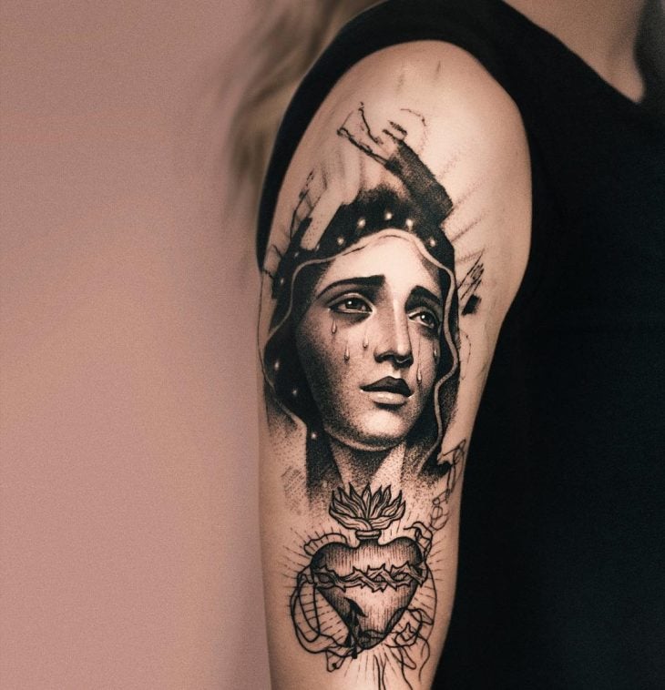 Blog da Sofia: Tatuagem de santa: 90 ideias para eternizar e exaltar sua fé