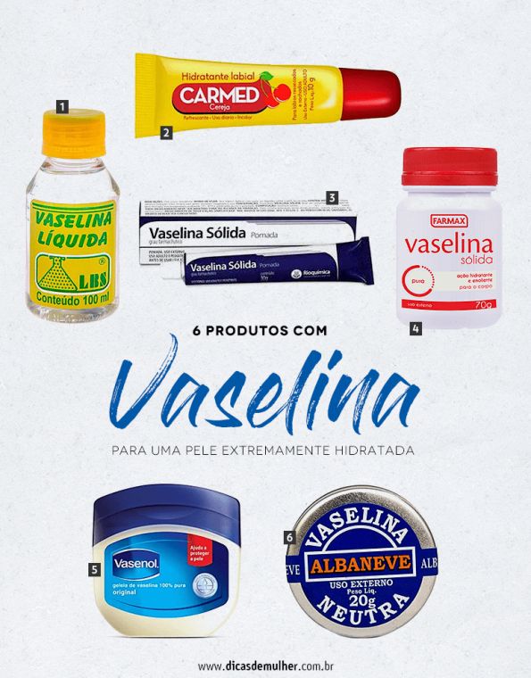 Vaselina: benefícios e truques de como usar no dia a dia