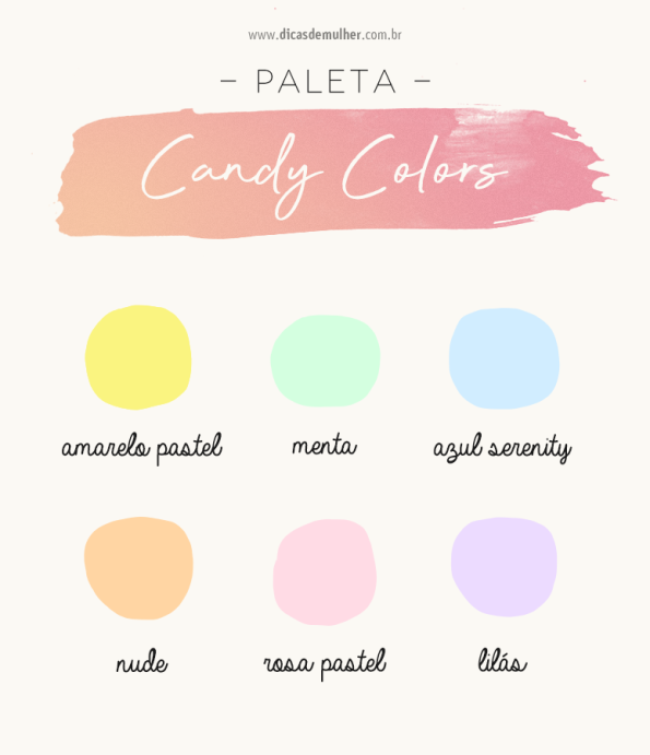 Tendência candy colors: como usar e o que são esses tons