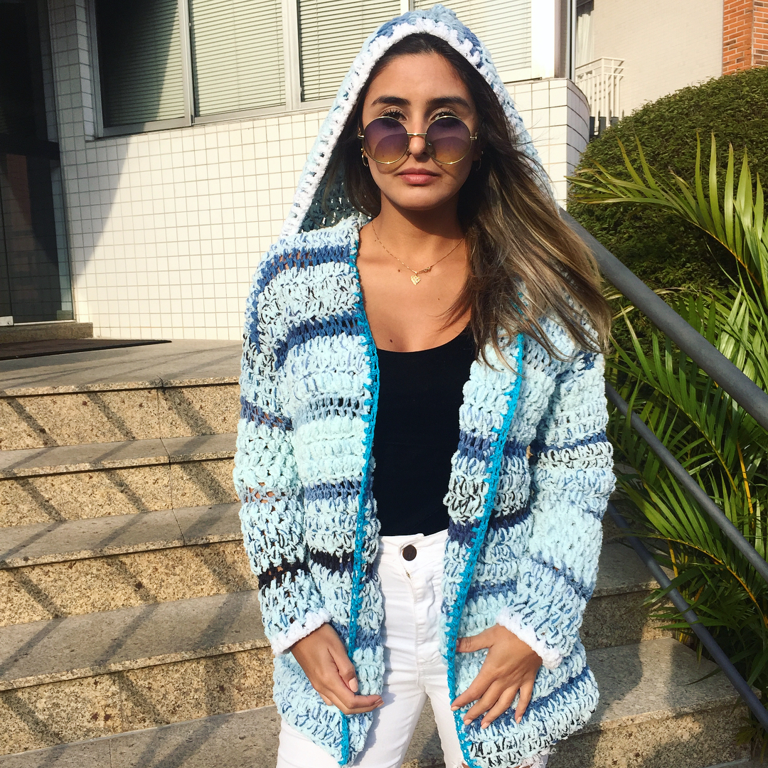 Casaco de crochê: as 30 melhores imagens e como fazer
