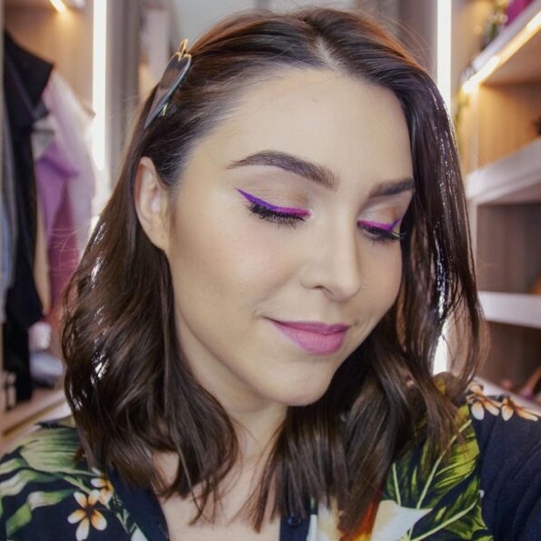 Delineador colorido: tutoriais, técnicas e fotos para se jogar nas cores