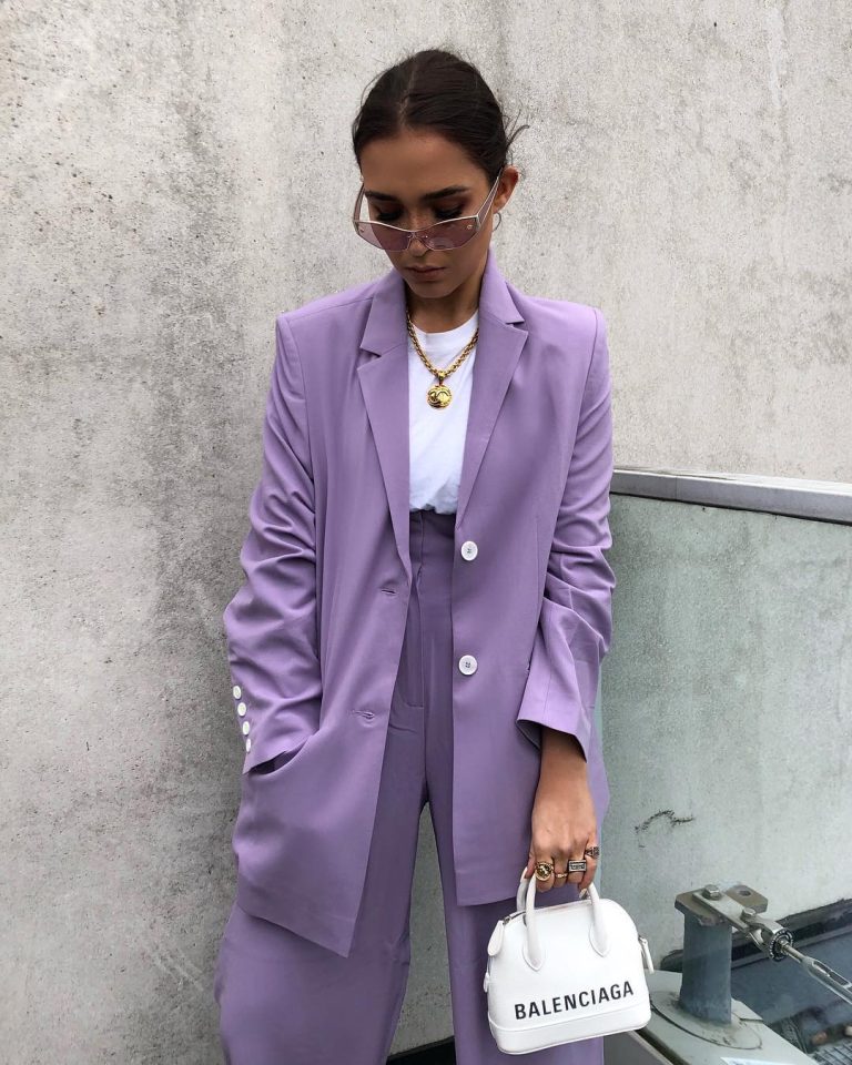 Cor lavanda: 35 inspirações para adotar a tonalidade nos seus looks