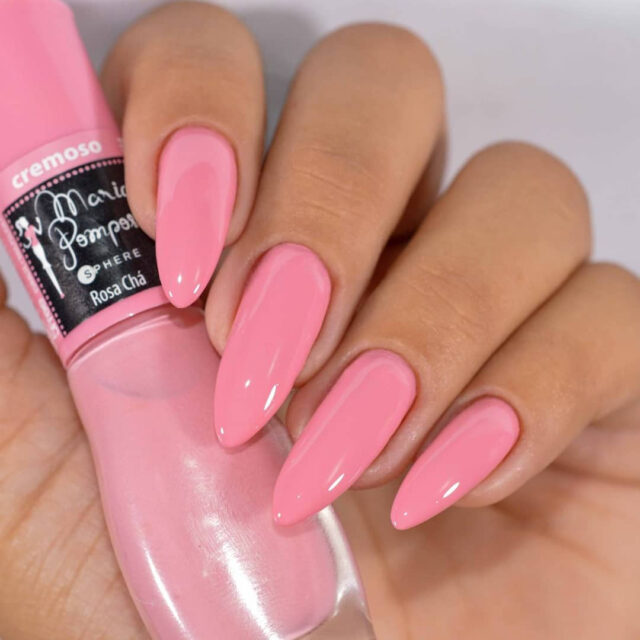 Esmalte rosa: 45 formas de usar essa cor maravilhosa em suas unhas