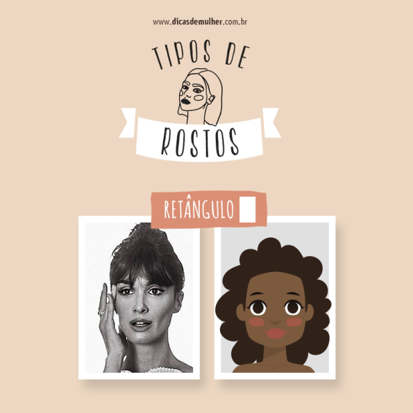 Conheça os tipos de rosto e exemplos dos 9 formatos existentes