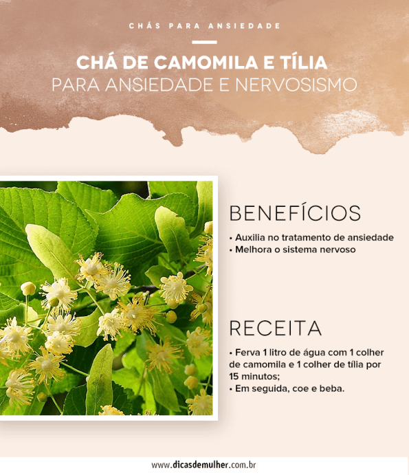 Chás para ansiedade: 8 calmantes naturais para se sentir melhor