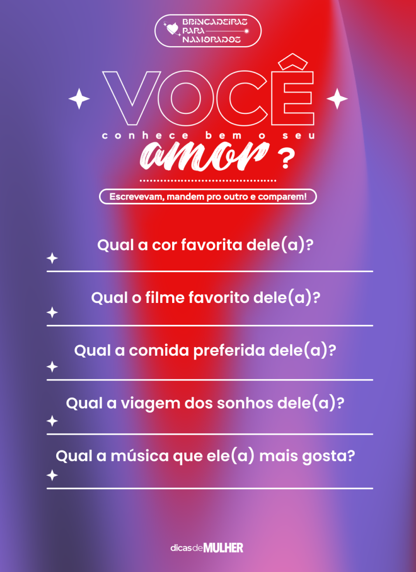 Brincadeiras Para Namorados Diversão Para Casais No Whatsapp