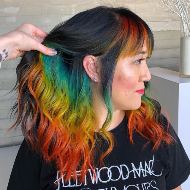 Mechas coloridas: 40 FOTOS + tutoriais para um visual descolado