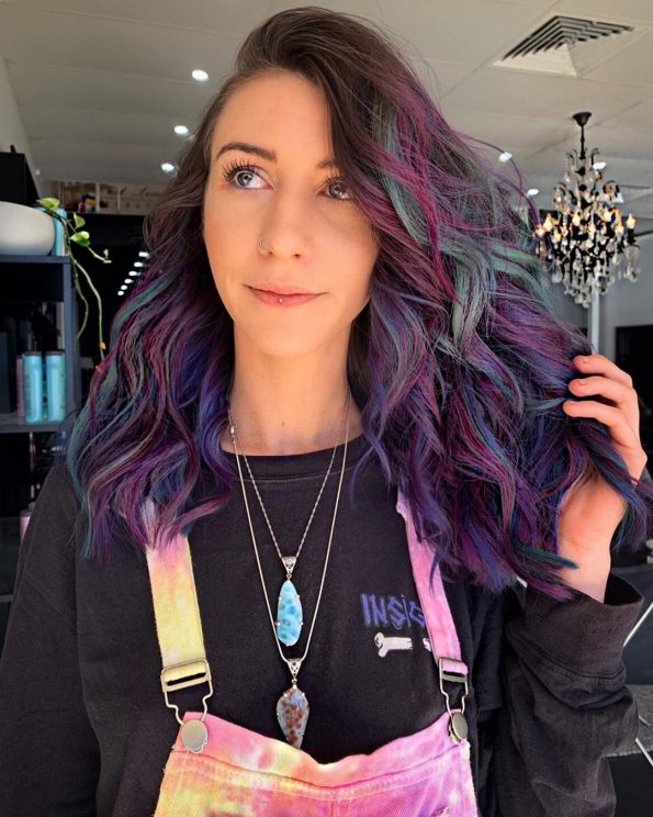 Mechas coloridas: 40 FOTOS + tutoriais para um visual descolado