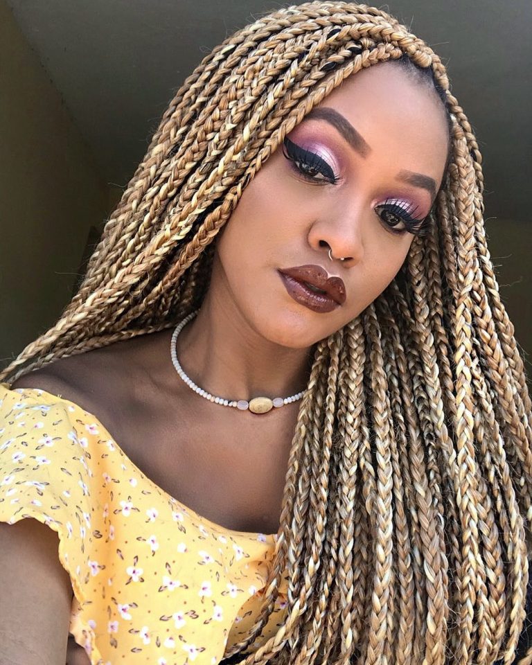 Cores de box braids: 60 fotos para um visual colorido e cheio de atitude