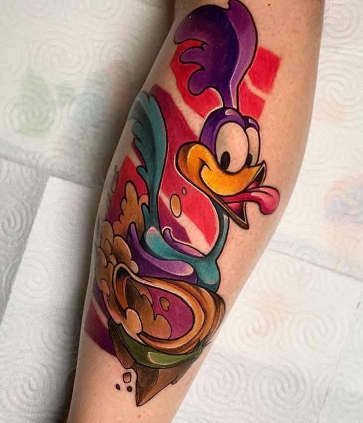 Tatuagem de desenho animado: 100 ideias para todos os estilos