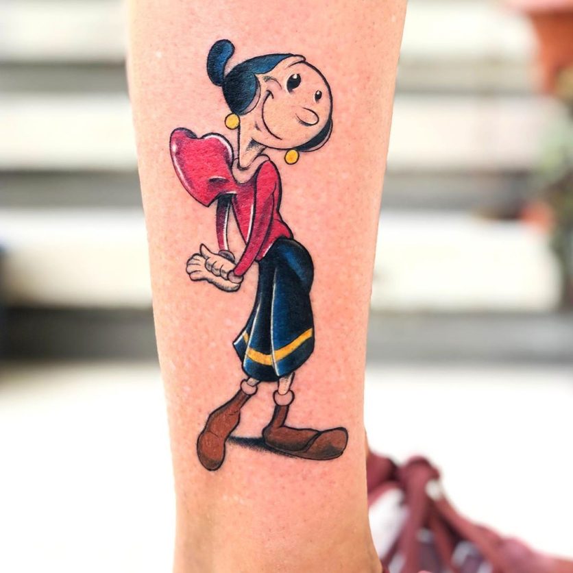 Tatuagem de desenho animado: 100 ideias para todos os estilos