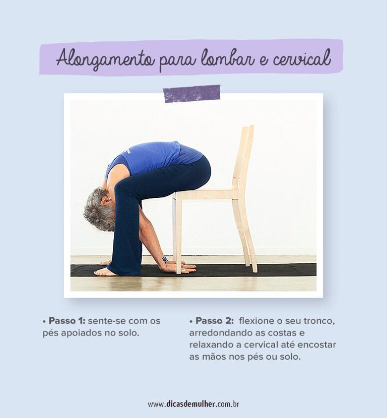 Alongamento para lombar: aprenda exercícios para aliviar as dores