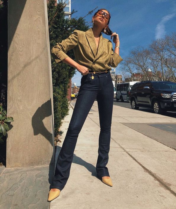 Calça boot cut: 20 fotos para aprender a usar essa peça sem errar