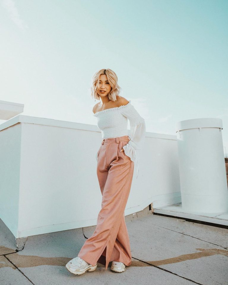 Calça rosa: 30 fotos + opções para chamar de sua