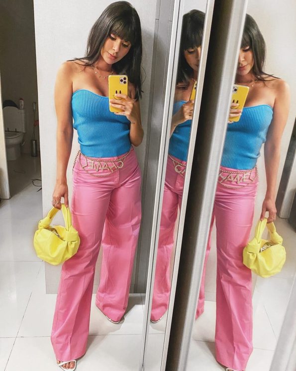 Calça rosa: 30 fotos + opções para chamar de sua