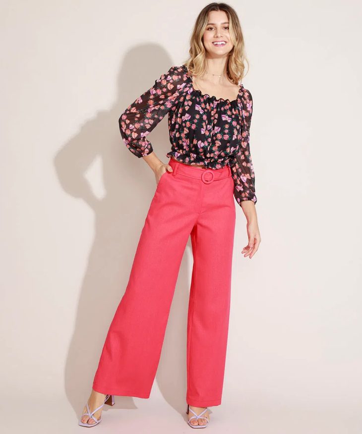 Calça rosa: 30 fotos + opções para chamar de sua