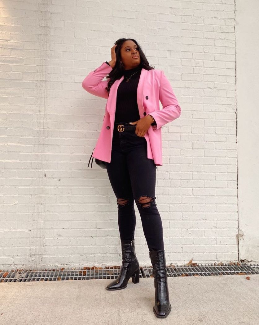 Blazer rosa: 38 modelos para aprender a usar essa maravilha