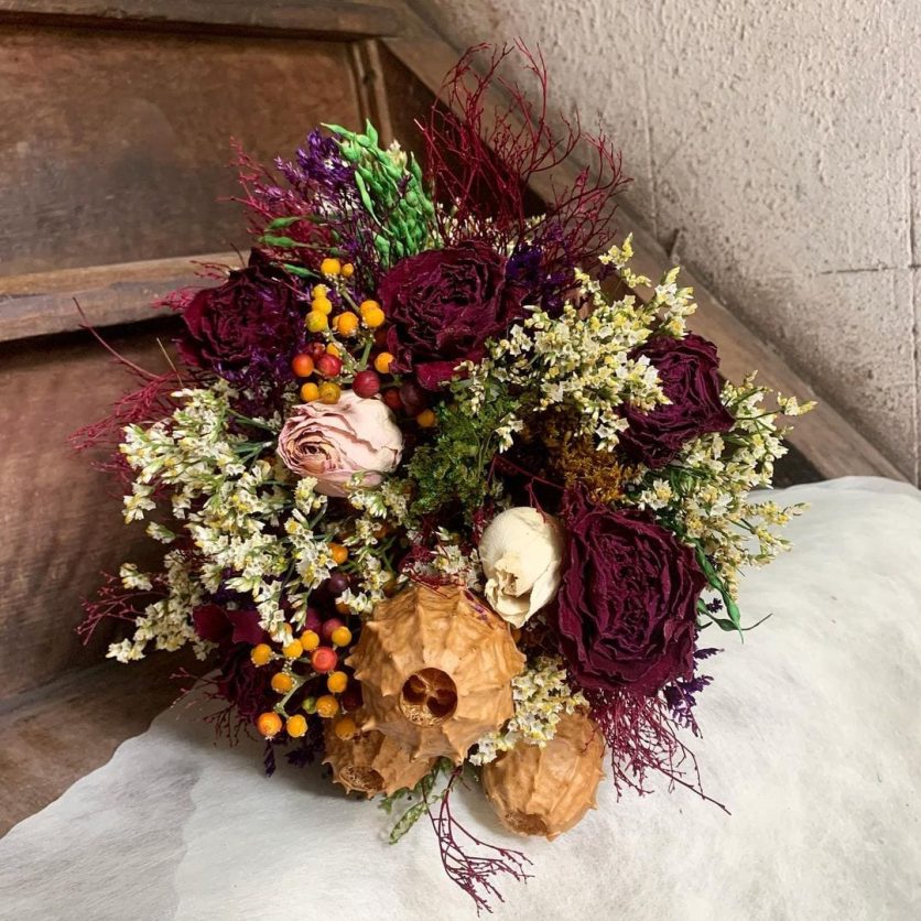 Flores secas: use e abuse desse elemento tão bonito