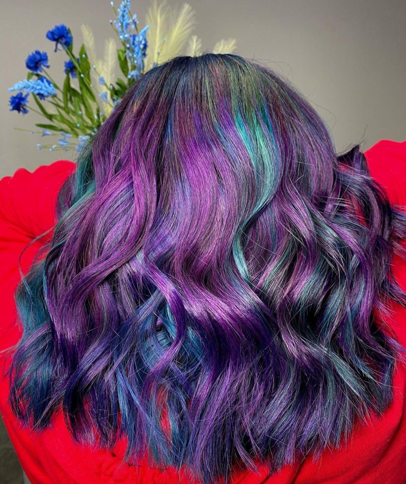 Mechas roxas: 30 fotos + 4 tutoriais para tirar o visual do óbvio