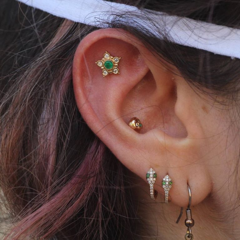 Piercing flat: o que é, várias experiências e mais 15 fotos pra te ...