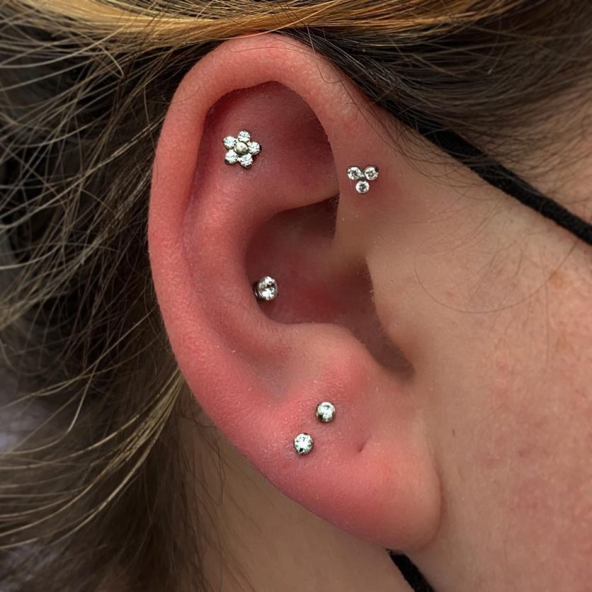 Piercing flat: o que é, várias experiências e mais 15 fotos pra te ...
