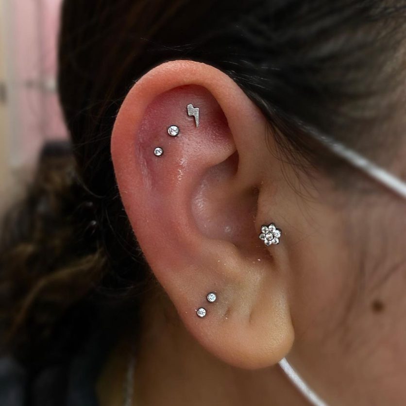 Piercing flat: o que é, várias experiências e mais 15 fotos pra te ...