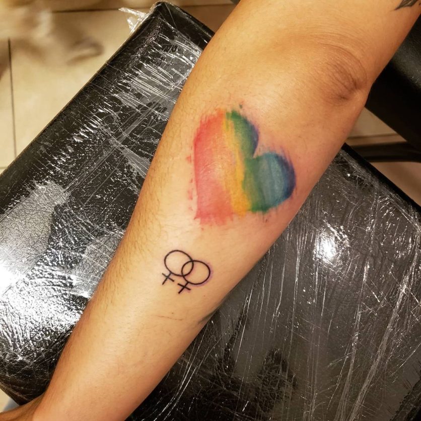 Tatuagem lgbt: 50 ideias para demonstrar seu orgulho pela causa