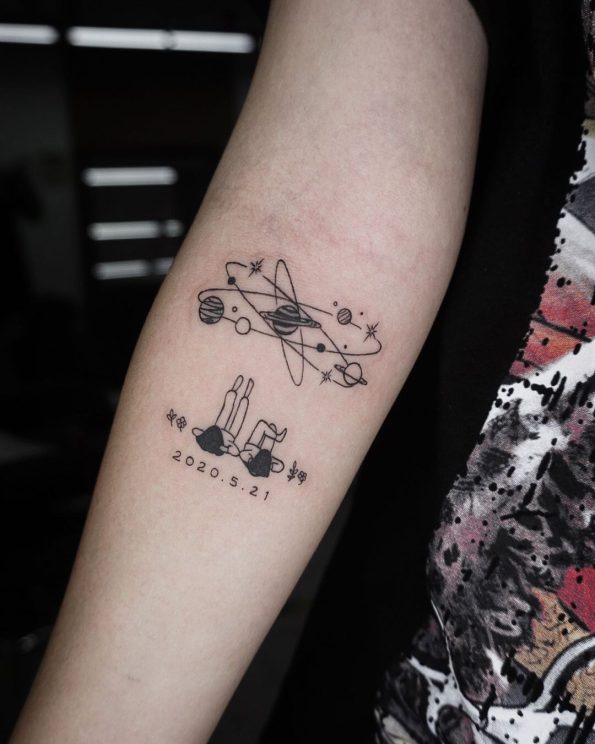 Tatuagem do Universo: 80 ideias para expressar a grandiosidade da vida