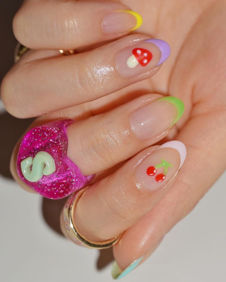 30 fotos de unhas indie para apostar no visual aesthetic girl – Dicas ...