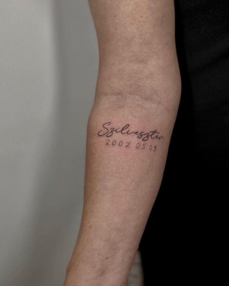 Tatuagem de data: 30 ideias para você eternizar acontecimentos