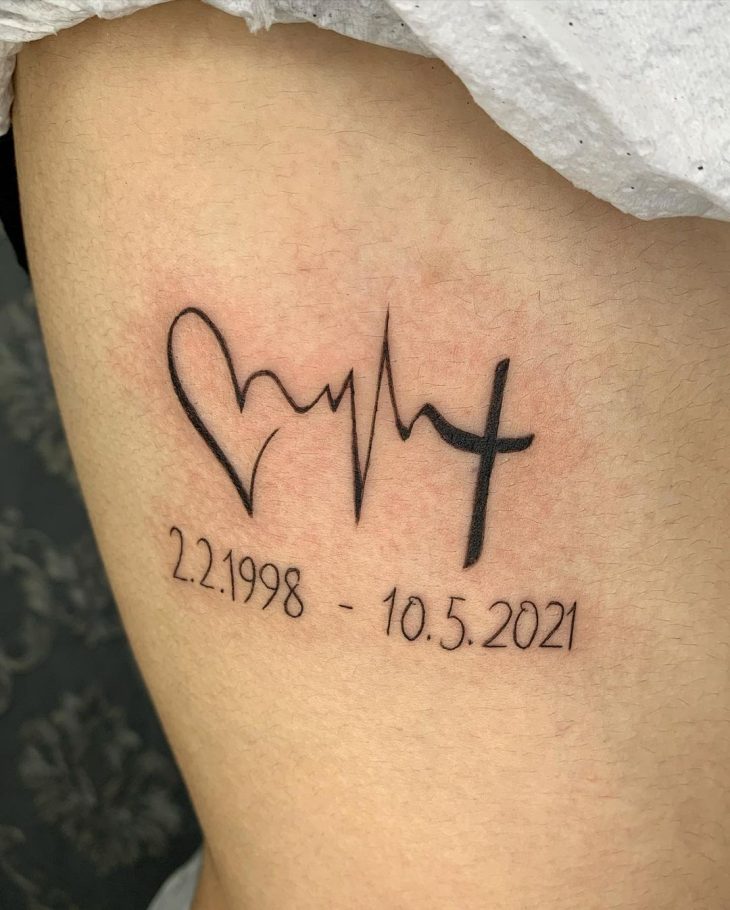 Tatuagem de data: 30 ideias para você eternizar acontecimentos